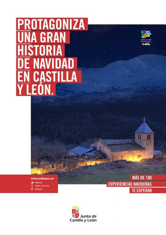 Una imagen de San Pedro de Montes en la campaña de la Junta de Castilla ...